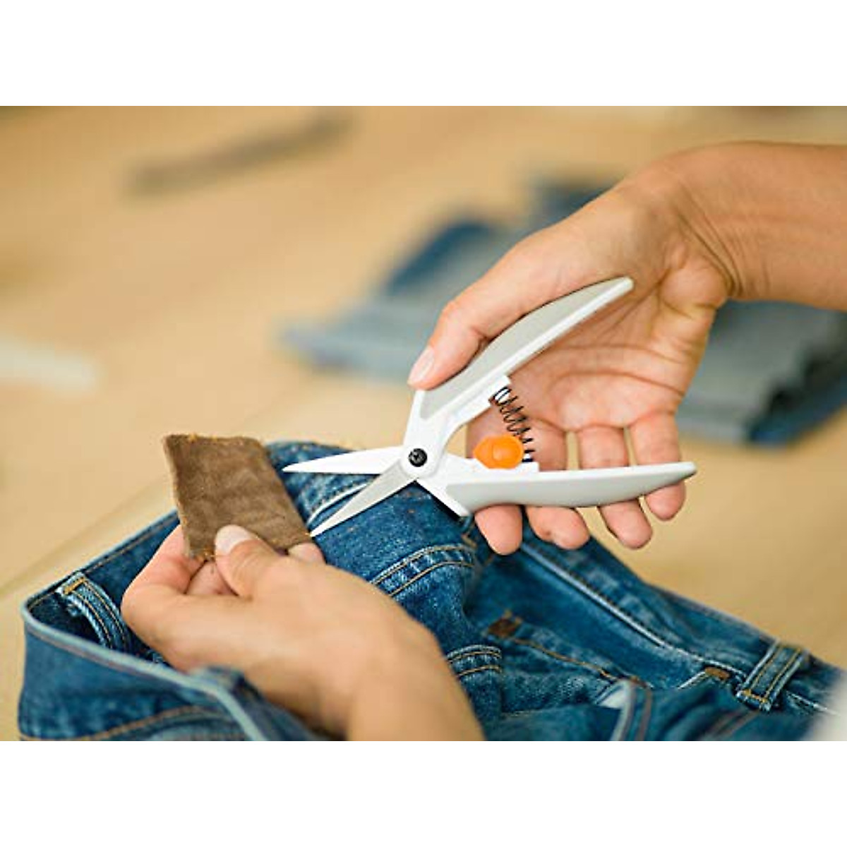 Fiskars 1905001001 Softouch Scissors, 5 in. Length, 1-3/4 in. Cut