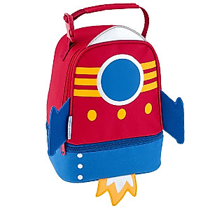 Stephen Jospeh Rocket Ship Backpack and Lunch Box for Kids