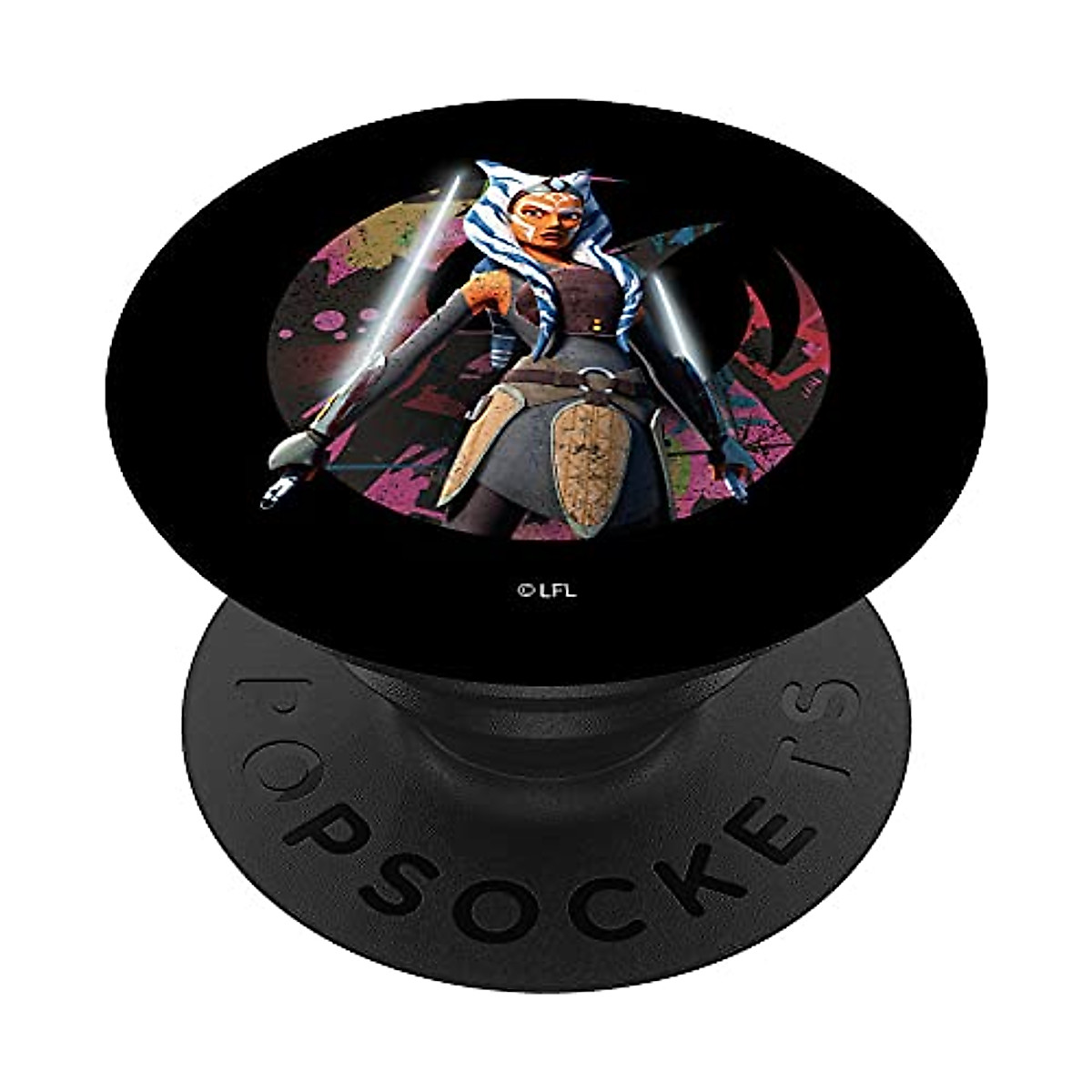 Star Wars The Clone Wars Ahsoka Tano Fearless Jedi PopSockets Swappable PopGrip