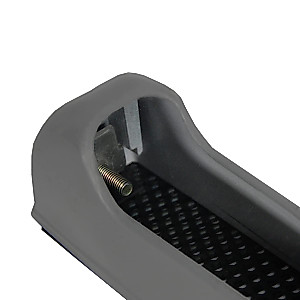 TILER 6" Hand Plane, Block Plane Surform of metal Surform Pocket Plane Wood Aluminium with Fine Cut Blade, Grey 8407