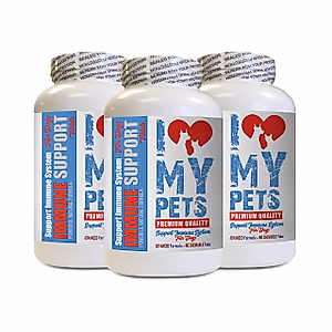 Dog antioxidant Supplements - Dog Immune Support - Booster - Healthy PET - Supplement - Immunity for Dogs - 180 Treats (3 Bottles)