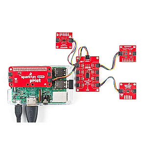 SparkFun Qwiic Mux Breakout - 8 Channel (TCA9548A) & Qwiic Cable Kit Bundle - Easily Read Multiple sensors w/The Same I2C Address Or Communicate w/Multiple I2C Devices with Different addresses