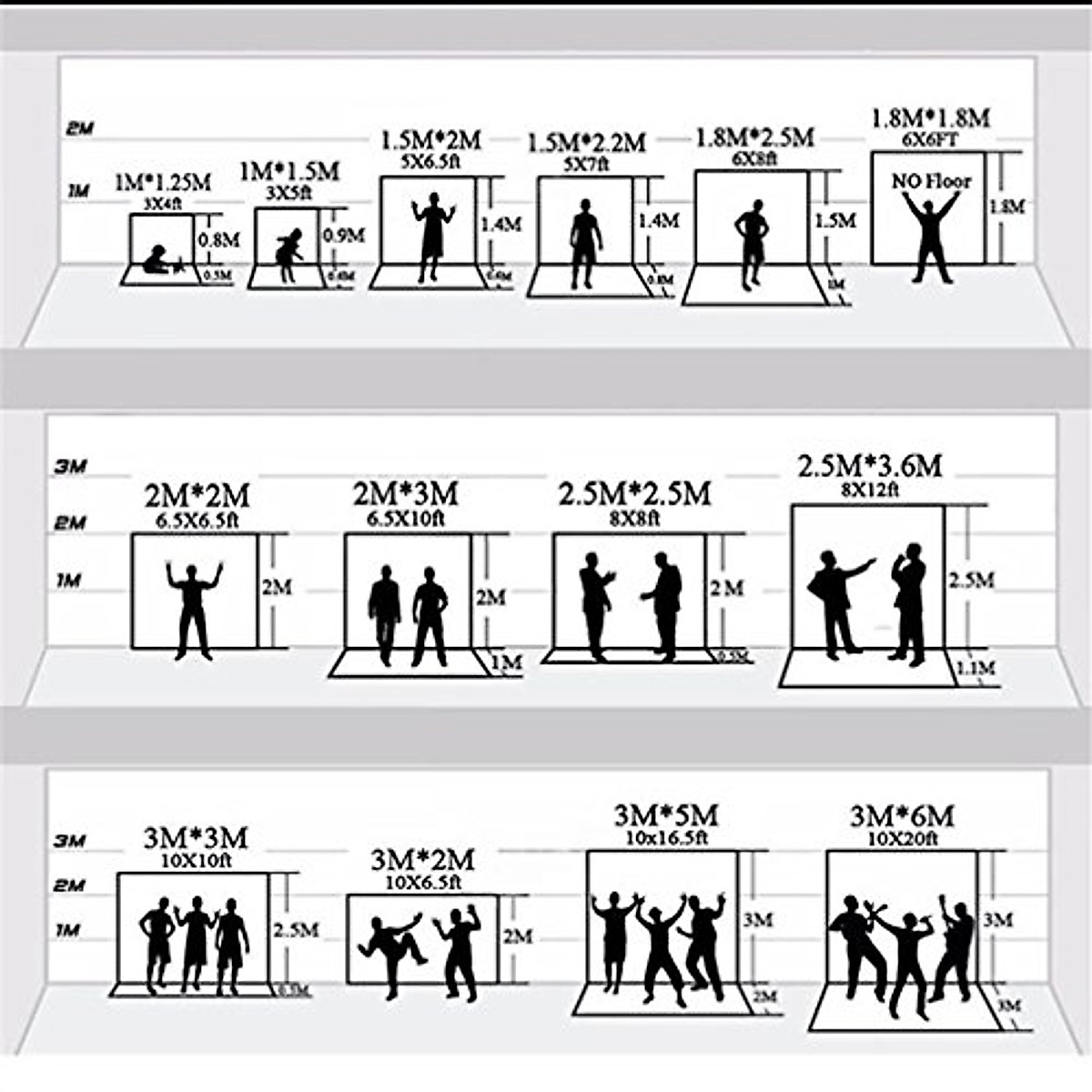 LFEEY 6x6ft Vinyl Boxing Backdrop for Photography Empty Professional Lighting Boxing Ring Void Squared Circle Prize Ring Arena Backdrop Sports Theme Party Supplies Birthday Photo Booth Studio Prop