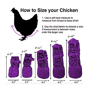 Washable Chicken Diapers for Hens or Roosters - Fashionable Nappy - Pet Chicken Diaper (Creamsicle, Extra Large)