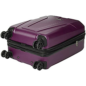 Samsonite Frontier Spinner Ladies Small Purple Polycarbonate Luggage Bag TSA Approved Q12050001