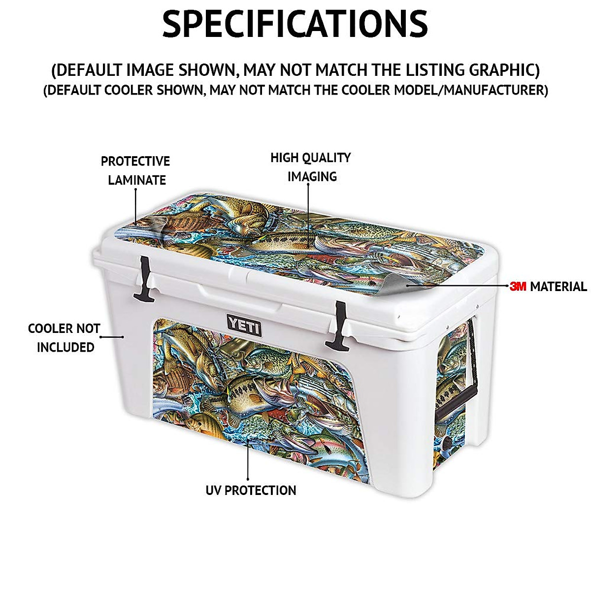 MightySkins Skin Compatible with Yeti Roadie 60 Wheeled Cooler - Round Amethyst | Protective, Durable, and Unique Vinyl Decal wrap Cover | Easy to Apply, Remove, and Change Styles | Made in The USA