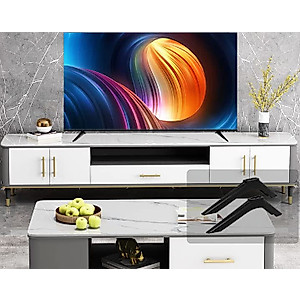 Universal TV Base Stand for TCL Roku TV Legs Replacement for TCL Smart TV 19in 27in 32in 36in 39in 40in 42in 45in,Universal TV Legs for TCL Roku TV Base,TV Stand Legs with Screws