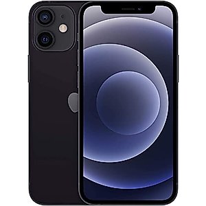 Apple iPhone 12 Mini, 128GB, Black - Unlocked (Renewed Premium)