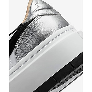 Jordan Womens Air 1 DQ8561 001 Silver Toe - Size 8W