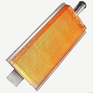 Bbqzone Ceramic Infrared Searing Burner 14,000 BTU Replacement for Blaze Grill Lion Premium Grills