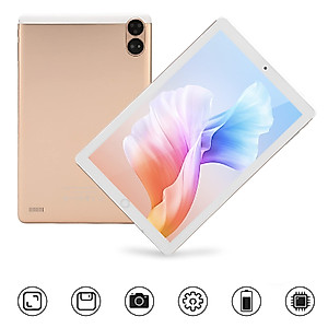 10.1 Inch Tablet Android Tablet, 3G Calling Tablet, Quad Core Processor, 4G RAM 64G ROM, HD LCD Touch Screen, 2MP+5MP Dual Camera, WiFi, Bluetooth4.0, 5500mAh Battery