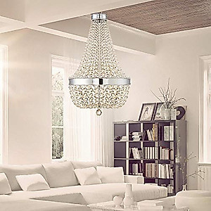 Home Decorators Collection Chrome Crystal Chandelier 6 Light