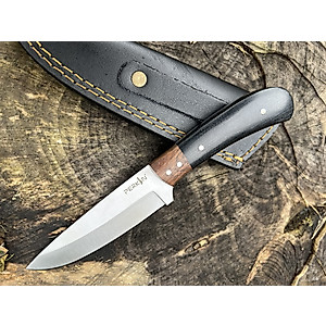 Perkin Knives Handmade Hunting Knife Fixed Blade Hunting Knife Bushcraft Knife Full Tang PS100