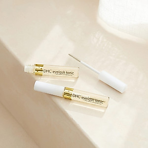 DHC Eyelash Tonic 2 pack, Strenghtening and Conditioning Eyelash Gel, Ideal for brittle lashes or post-extension care, 0.21 fl. oz.