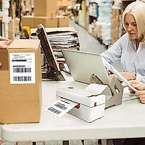 NETUM Shipping Label Printer, High-Speed 150mm/s Direct USB Thermal Barcode Printer 4×6 Shipping Label Printer Label Maker Machine Compatible with Ebay, Amazon, FedEx,UPS,Shopify,Etsy