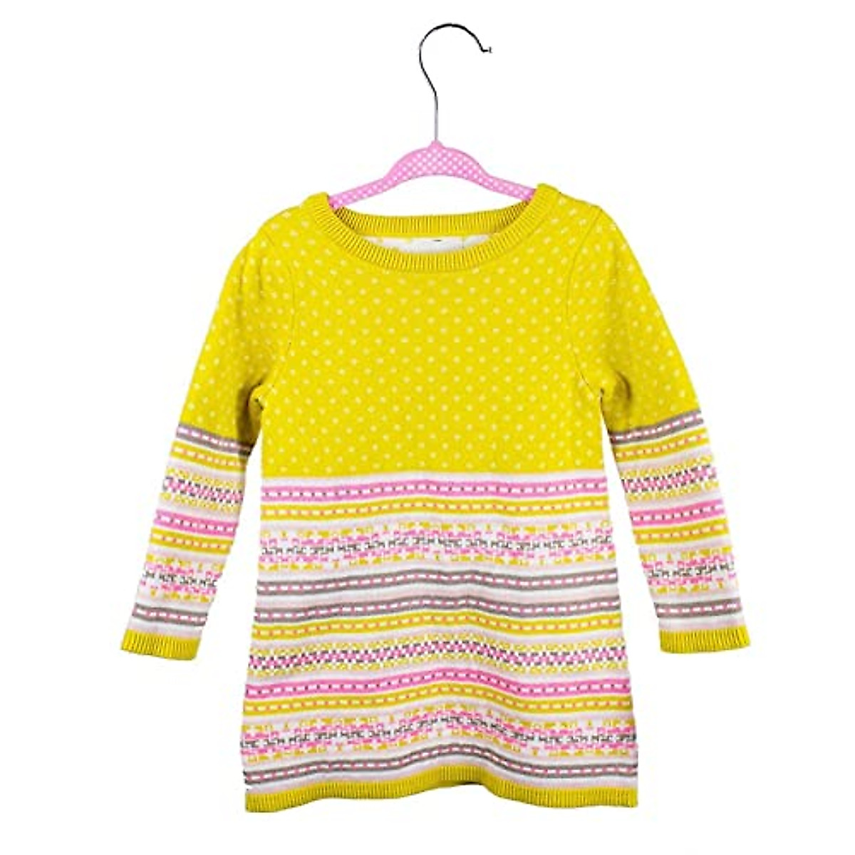 Pink Polka Dot Velvet Clothes Hangers for Baby Nursery and Kids Closet, Ultra Thin, Nonslip (11 Inches, 50 Pack)