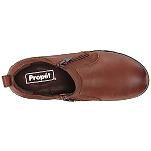 Propét Women's Wendy Dress Shoes, Chestnut, 9 X-Wide US