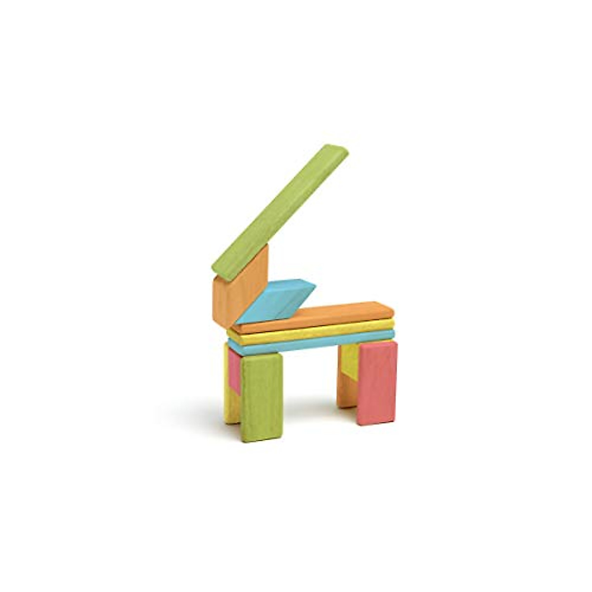 Tegu 14 Piece Magnetic Wooden Block Set in Tints
