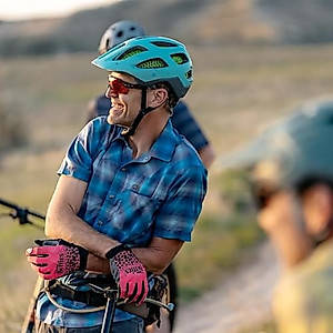 Club Ride Apparel New West Cycling Shirt - Men's Short Sleeve Cycling Jersey - Blue Flame - Medium