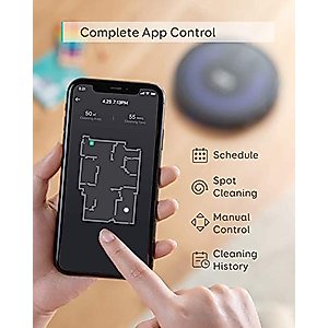 eufy by Anker, RoboVac G30, Robot Vacuum with Dynamic Navigation 2.0, 2000 Pa Strong Suction, Wi-Fi, Compatible with Alexa, Carpets and Hard Floors, Ideal for Pet Owners