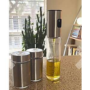 PCBEAR Oil Sprayer for Cooking,100ml Oil Sprayer for Air Fryer, Salad,BBQ,Roasting