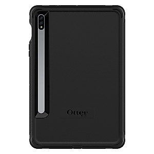 OtterBox Defender Series Case for Galaxy TAB S7/S8 5G - Single Unit Ships in Polybag, Ideal for Business Customers - Black