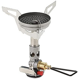 SOTO SOD-310 Single Burner, Compact Stove, Equipped with Micro Regulator (High Firepower, Wind Resistant), OD Can, Storage Pouch Included, Solo, Trekking, Mountain Climbing, Micro Regulator Stove,