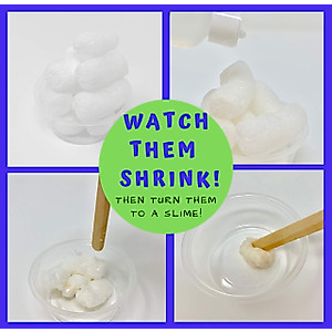 Ultimate Slime Kit - 10 Slimy Experiments | Make Glow-in-The-Dark, Clear, Color-Shift, Bounce, & Other Cool Slimes | Fun STEM & Science Activity Kit Gift for Kids & Teens