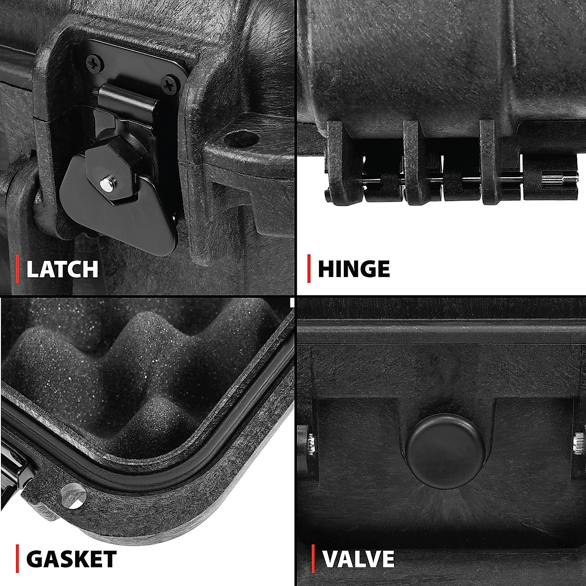 Boyt Harness H36SG Compact Rifle Hard Case, Black,36.5 x 13.5 x 4.5"