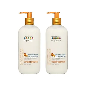 Nature's Baby Conditioner & Detangler - Formulated for Problem and Sensitive Skin,Leave In or Rinse Out, No Sulfate or Artificial Fragrances - pH Neutral & Tear Free - Vanilla Tangerine,16 oz