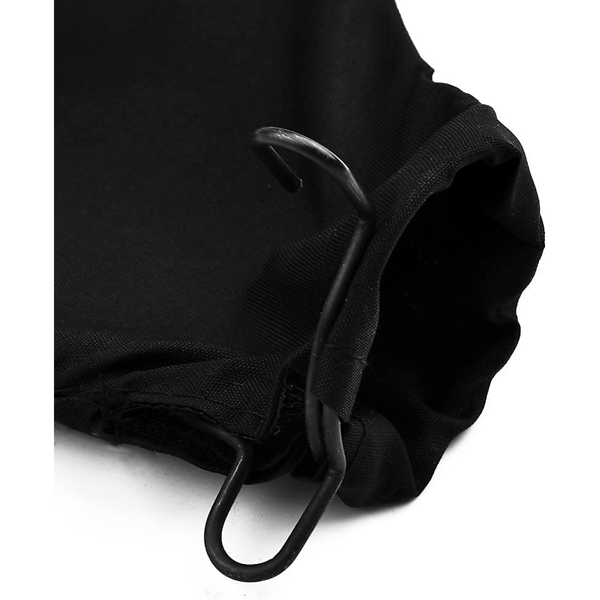 Suitable for 255 Miter Saws Black Dust Jacket Bag With Zipper And Wired Adjustable Bracket, Belt Sander Parts Diagonal Saw Miter Saw Accessories 2-piece Package