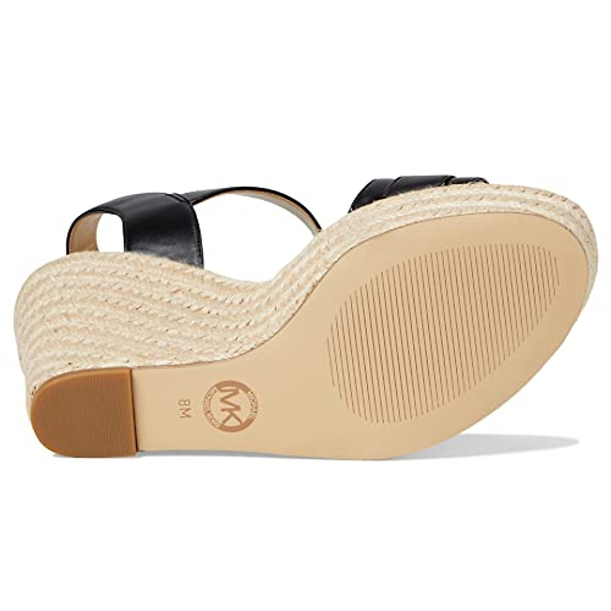 Michael Kors Rory Wedge Espadrille Black 9 M