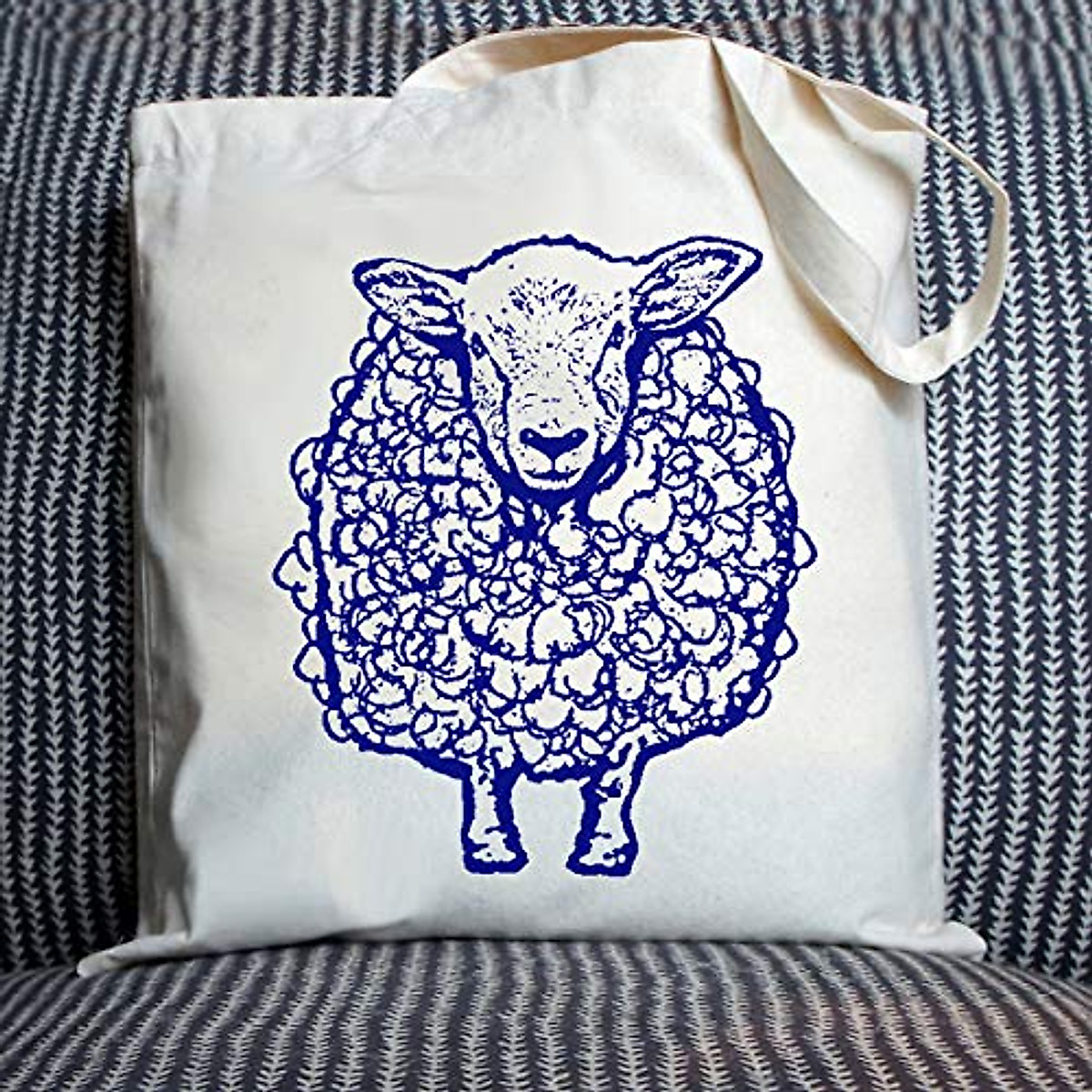 Lexy the Sheep Tote Bag by Pet Studio Art