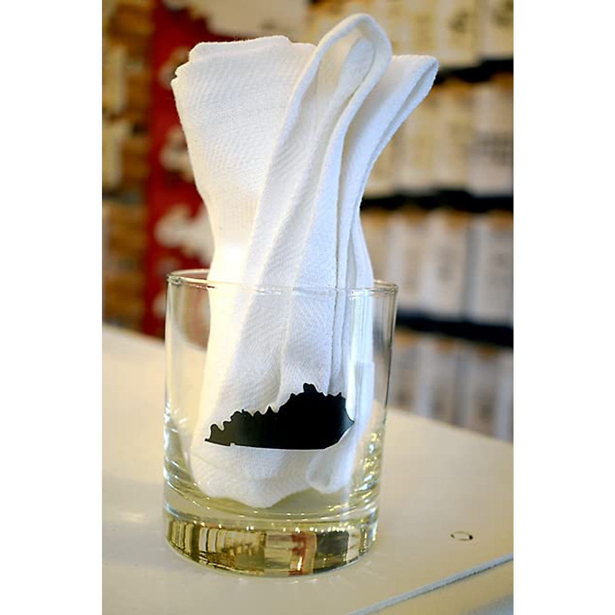 BUY SOCKS YOU ALL Kentucky Shape Whiskey Rocks Glass