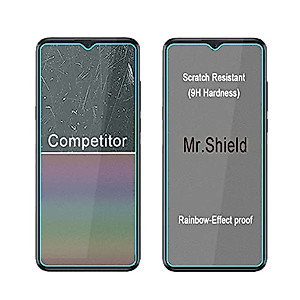 Mr.Shield [3-Pack] Designed For TCL 20 SE [Tempered Glass] [Japan Glass with 9H Hardness] Screen Protector with Lifetime Replacement