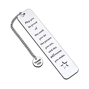 Thank You Gifts for Women Bookmarks for Book Lovers Coworker Christmas Gifts Employee Appreciation Gifts from Boss Lady Gifts for Women Retirement Gifts for Men Going Away Gift for Coworker Goodbye