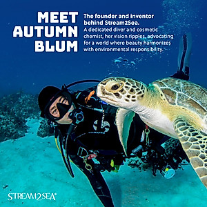 Non Toxic Shampoo and Conditioner, Body Wash 3 in 1 for Swim - Reef Safe Swimmers Shampoo for Men, Women Kids - All Natural Organic Shampoo Conditioner, Biodegradable Soap Camping Travel Size 1.69oz