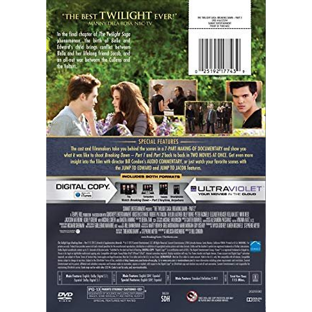 The Twilight Saga: Breaking Dawn Part 2 (DVD + Digital)