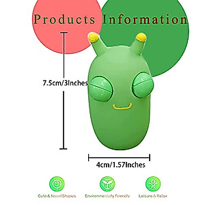 Brezoy Fidget Toys for Kids & Adult, Stocking Stuffers for Boys Squishy Sensory Toys Christmas Xmax Gifts for Boys Girls Squeeze Stress Balls Relief Popper Toys - 6PCS