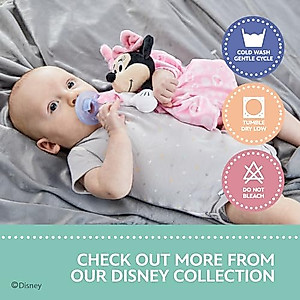 KIDS PREFERRED Disney Baby Mickey Mouse Plush Stuffed Animal Snuggler Lovey Security Blanket 13.18" x 13.18" x 3.5"