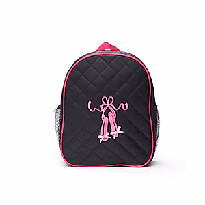 Girls Dance Backpack Bag Ballet Tap with Padded Straps Medium 4-9 Backpack