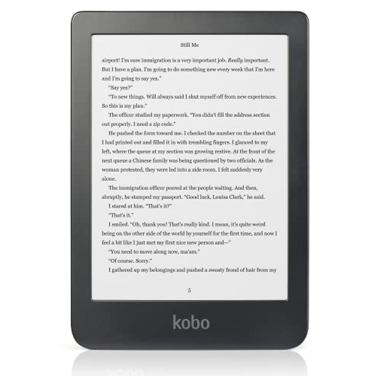Kobo Clara HD 6" Carta E Ink Touchscreen E-Reader (Renewed)