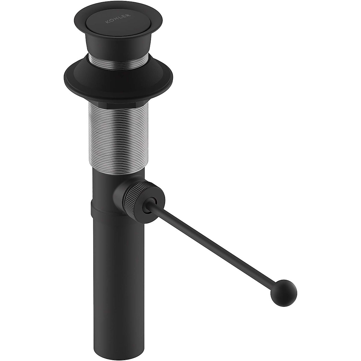 KOHLER Premier Pop-up Drain, Exposed, Without Overflow