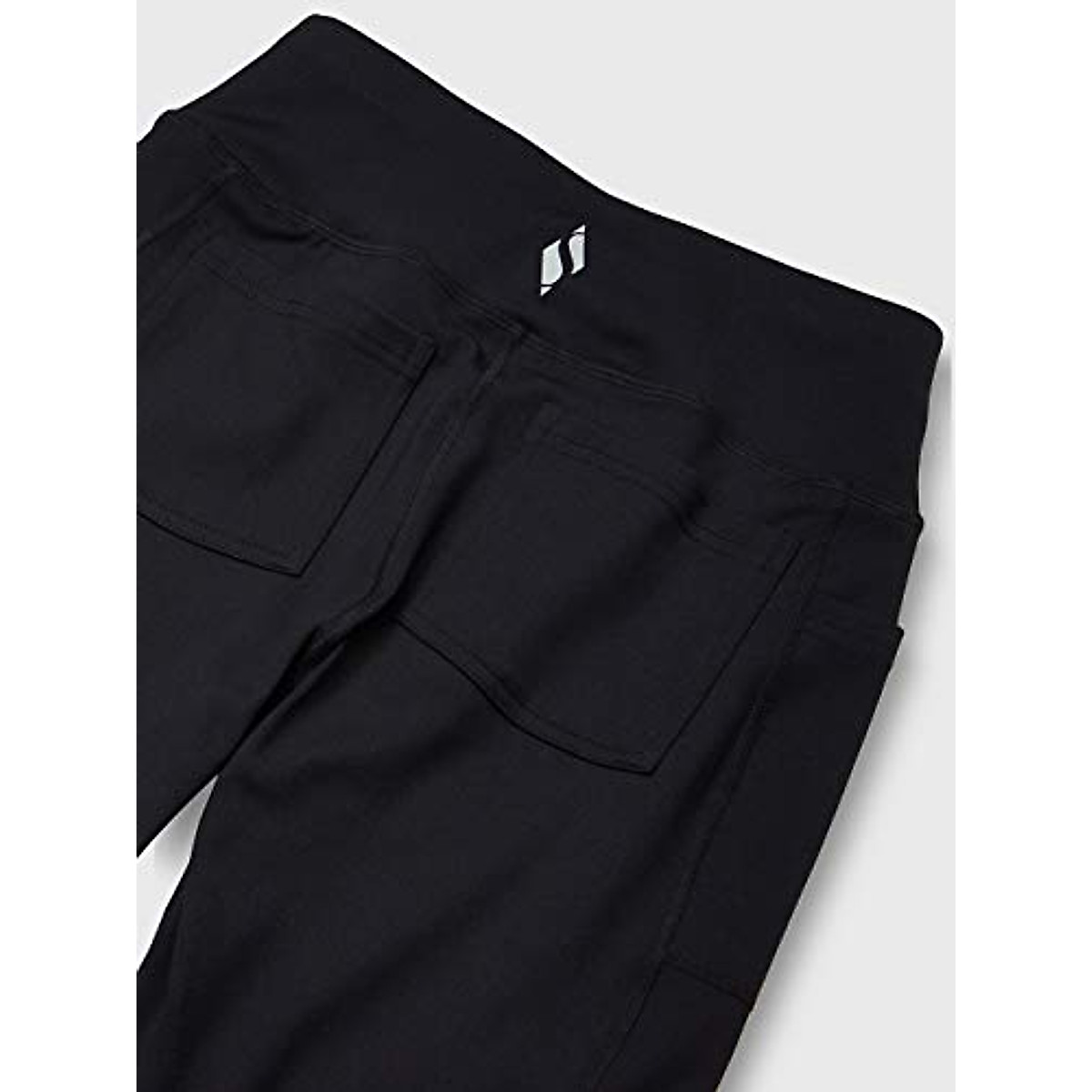 Skechers Women's Go Walk High Waisted Crop Pant, Black, Large