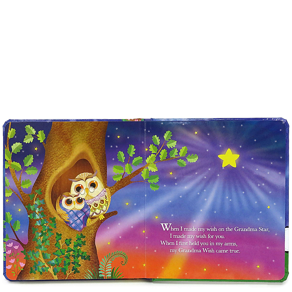 Grandma Wishes Love You Always Padded Board Book, Ages 1-5