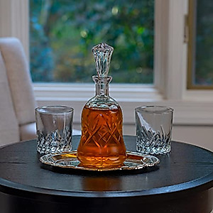 Sterlingcraft Silver Finish Serving Tray, 9 x 6 inches, 7 1/4 X 4 1/4 Serving Area