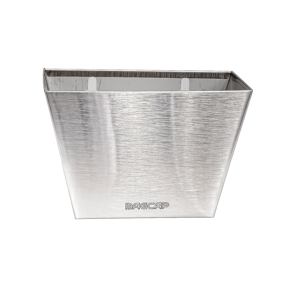 MAGCAP Magnetic Wall Mounted Bar - Style Bottle Opener and Bottle Cap Catcher Set for Beer and Sodas - Stylish, Easy to Install and Effortless to Use - Collects the Caps so You Don't Have to!