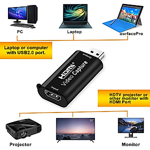 USBNOVEL HDMI to USB Video Capture