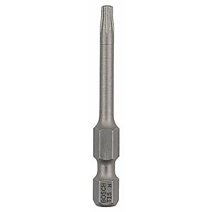 Bosch 2607001634 Extra Hard Screwdriver Bit, T15, 49mm Length, Blue