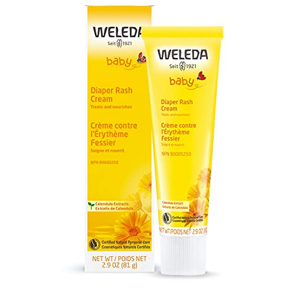 Weleda Calendula Diaper Rash Cream, 2.8 Ounce